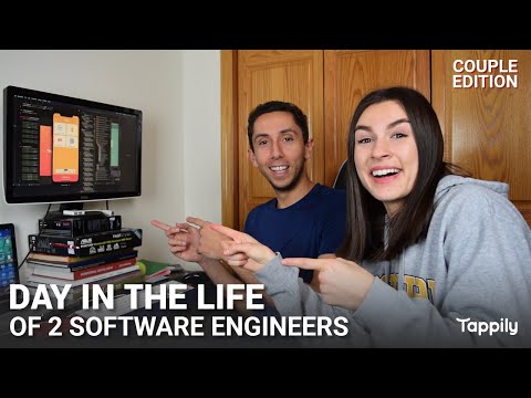 A Day in the Life of a Software Engineer | Couple Edition