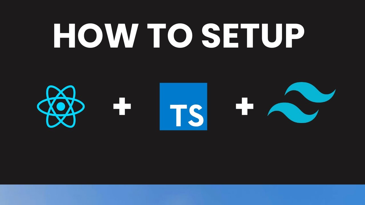 How to Setup React + TypeScript + Tailwind CSS | Create your first React App | Becodewala