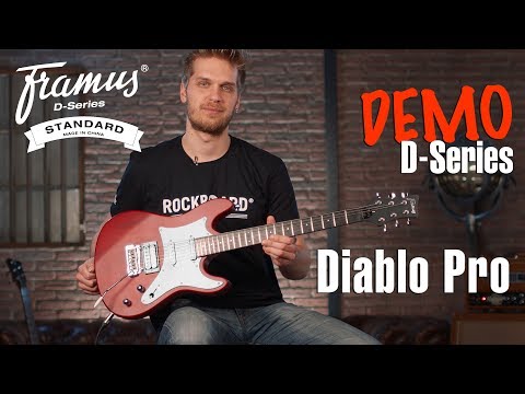 Framus D-Series Diablo Pro Electric Guitar - Nirvana Black | Reverb