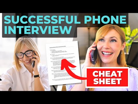 Top 7 Phone Interview Questions & Answers (Cheat Sheet Included!)