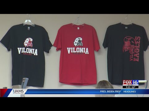 High School football causing increase in business for Vilonia team apparel store