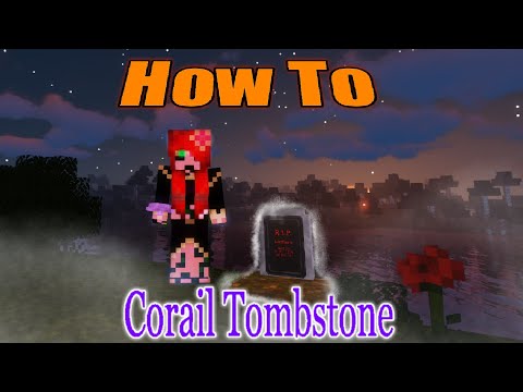 Minecraft. Corail Tombstone. How To. (1.20.1)