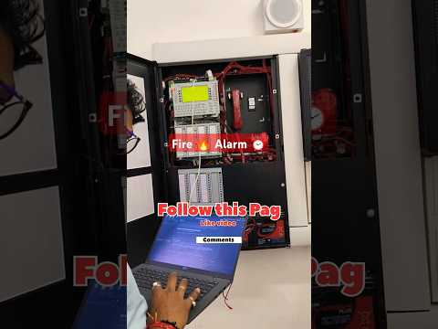 Notifier Panal/ Fire alarm system/ #comment #like #fire #alarm #system #viralvideo #job #viralshorts
