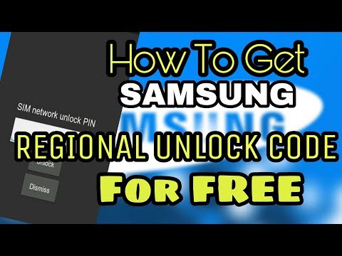 How to Get Samsung Regional Unlock Code for Free