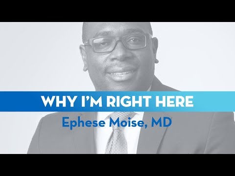 I'm Dr. Ephese Moise, and I'm Right Here