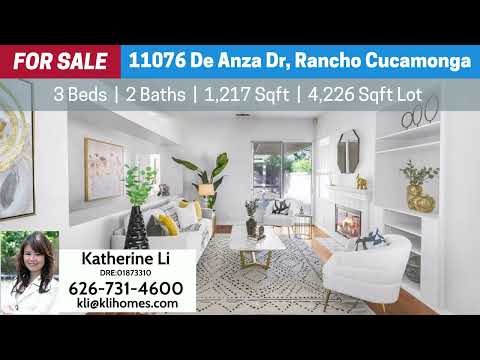 ⭐️ HOT NEW LISTING ⭐️11076 De Anza Dr, Rancho Cucamonga 🏠