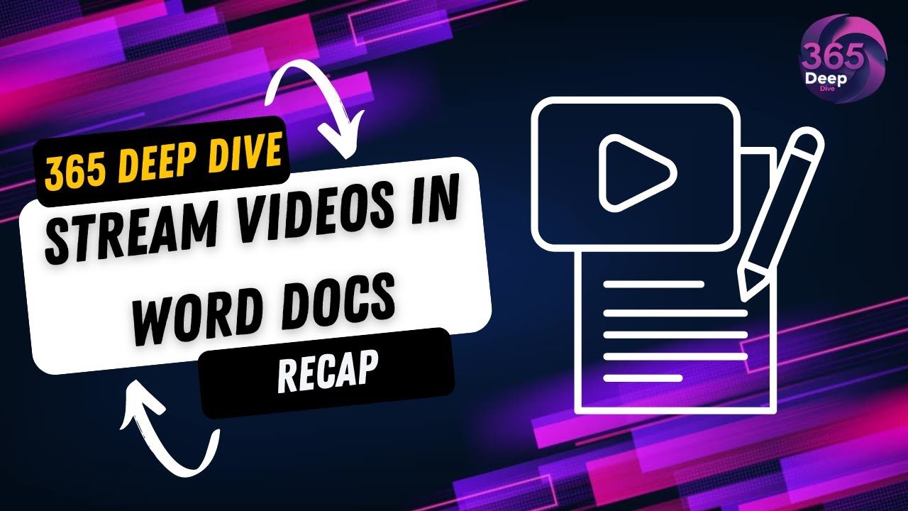 How to Embed Microsoft Stream Videos in Word