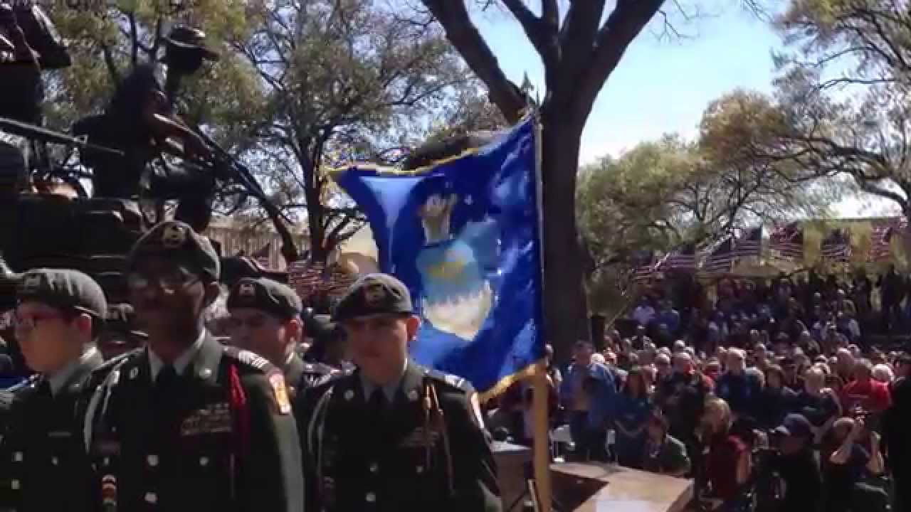 Texas Vietnam Veterans Monument Dedication Ceremony