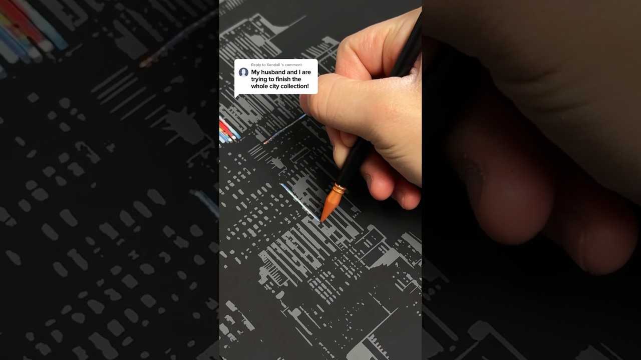 City Scratch Art✍️ link in bio!