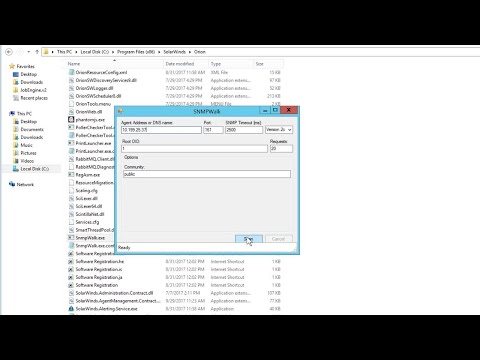 Collect MIB Walk Data Using the SolarWinds® SNMP Walk Tool