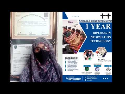Alpha College of Technological Studies Arifwala Registered with TEVTA