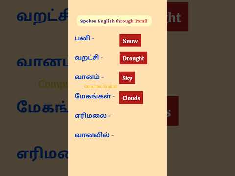 Daily✅5 words with meaning in Tamil| Learn English vocabulary #shorts #shortsfeed #youtubeshorts