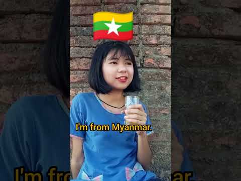 She can speak Burmese?‼️😮😮