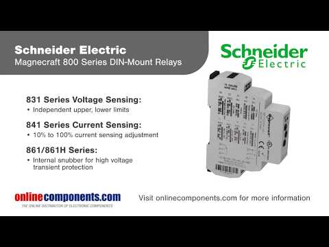 Component Moment: Schneider Electric-Legacy Relays - 800 Series