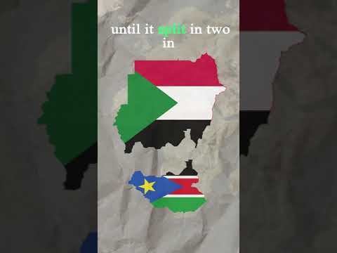 Why did South Sudan break away from Sudan? #shorts #history #maps #countriesoftheworld #geopolitics