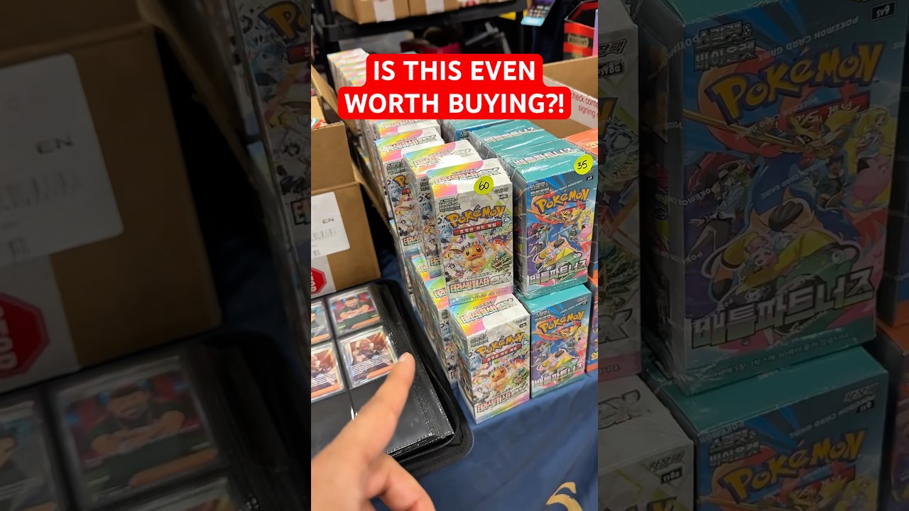 Are KOREAN Pokemon Cards worth Buying ?!