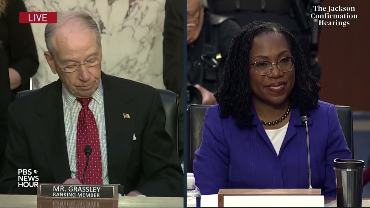 WATCH: Sen. Grassley's opening statement in Jackson Supreme Court confirmation hearings
