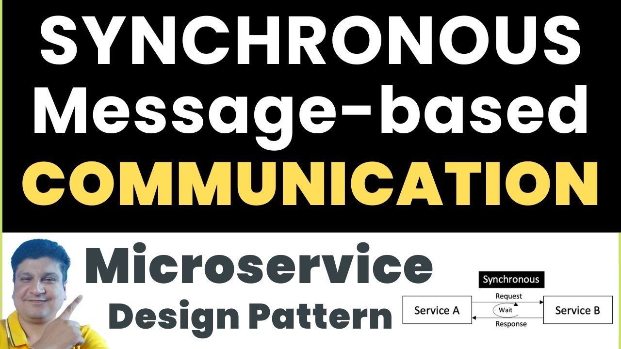 Synchronous Messaging Design Pattern for Microservice Explained with Examples | #designpattern