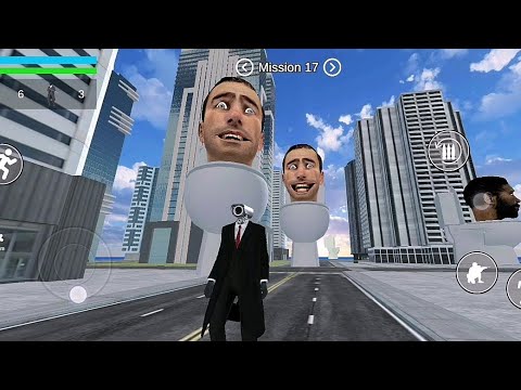 Skibidi Toilet Game Online Mod - Playing As Toilet And Cameraman (Android, iOS) Gameplay #3