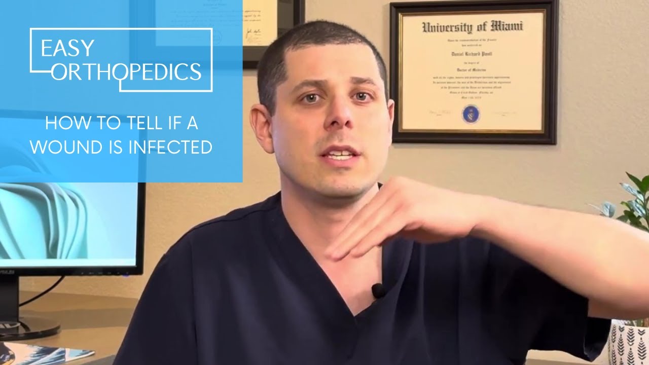 How to tell if a wound is infected