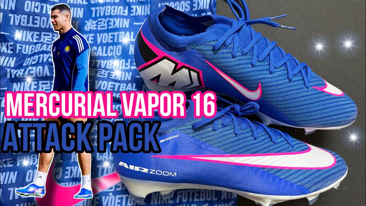 Mercurial Vapor 16 Elite | Attack Pack | Cristiano Ronaldo & Vini Jr Boot unboxing 🔥
