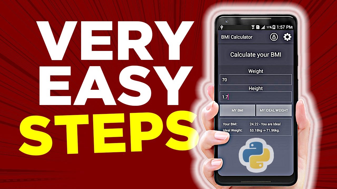 Coding Python: Create a Simple BMI Calculator in PYTHON
