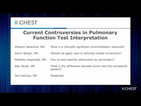 Current Controversies in Pulmonary Function Test Interpretation