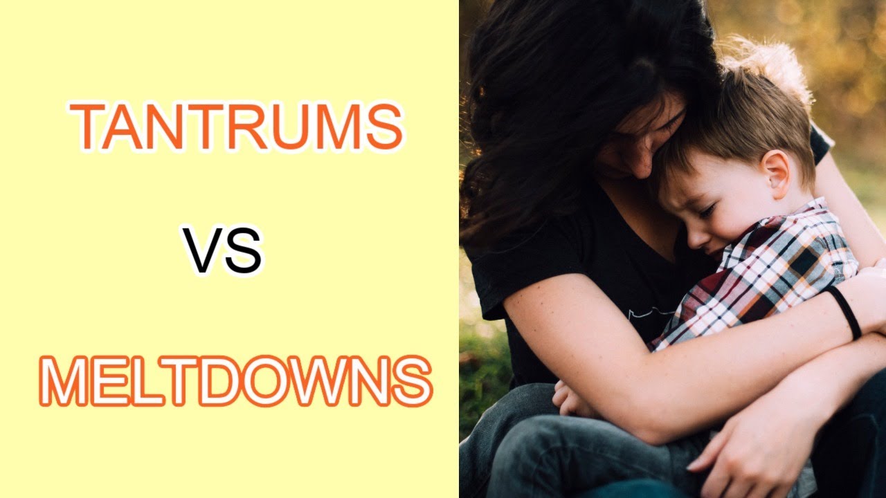 Tantrums VS Meltdowns. Gentle Toddler Discipline