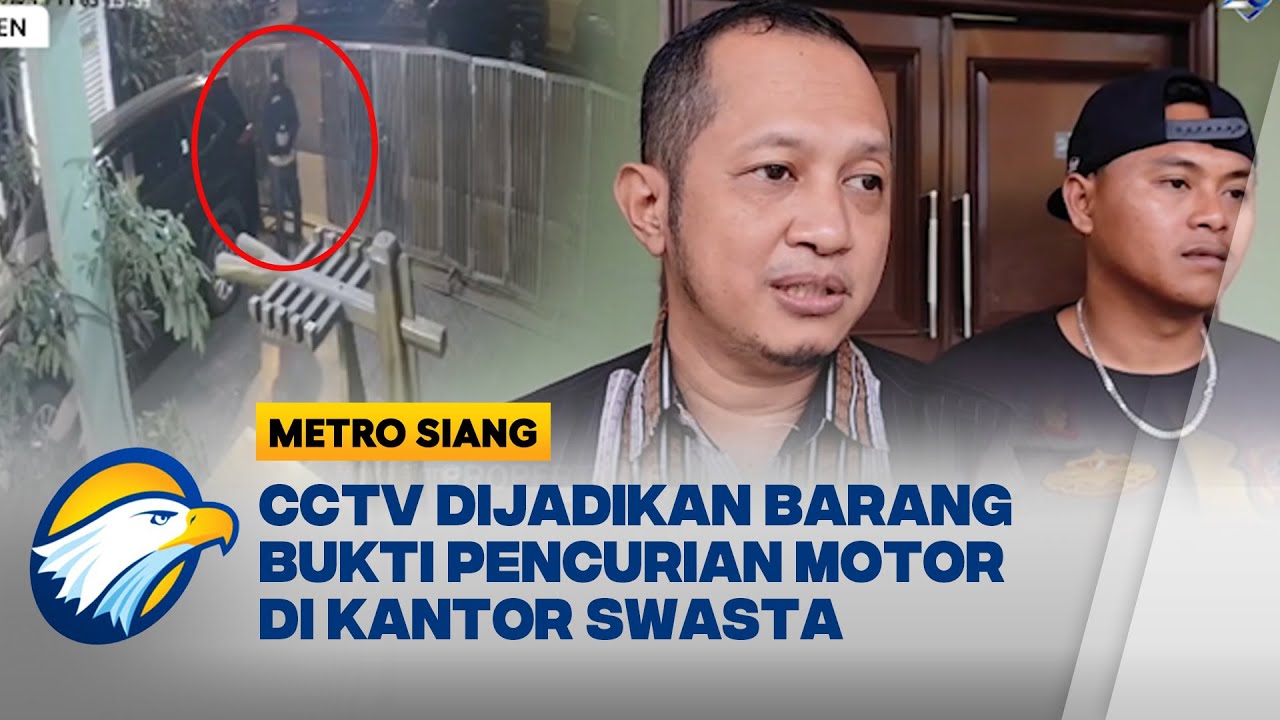 Maling Curi Motor di Kantor Swasta - [Metro Siang]