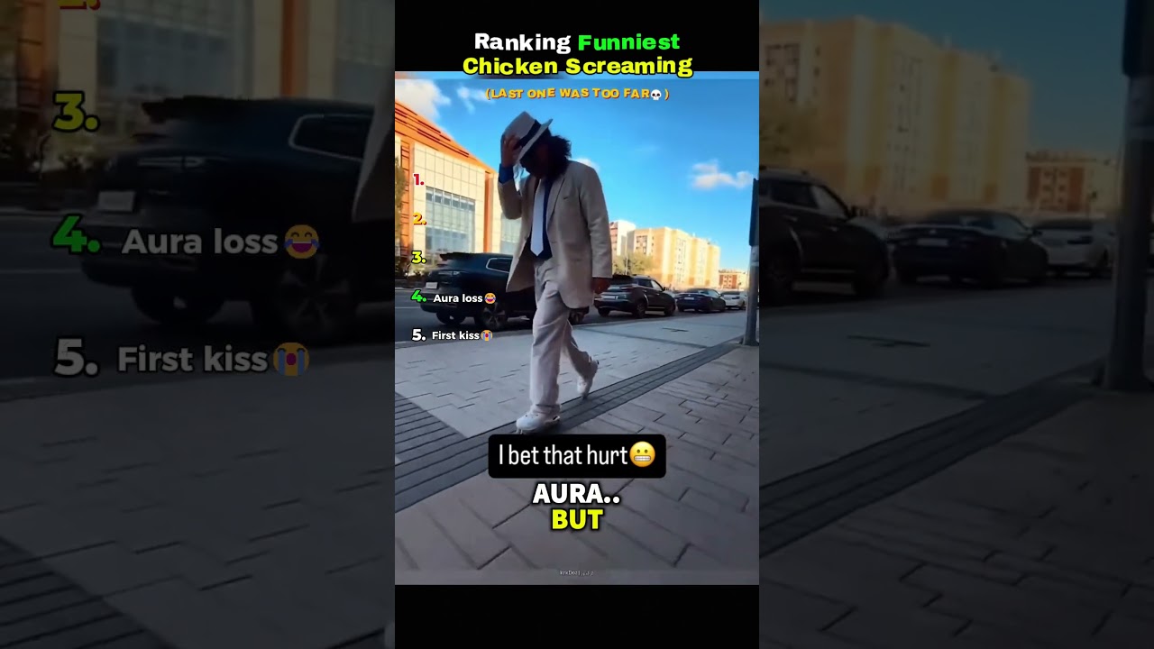 Ranking Funniest Screaming Chicken #funny #ranking #memes #screamingchicken