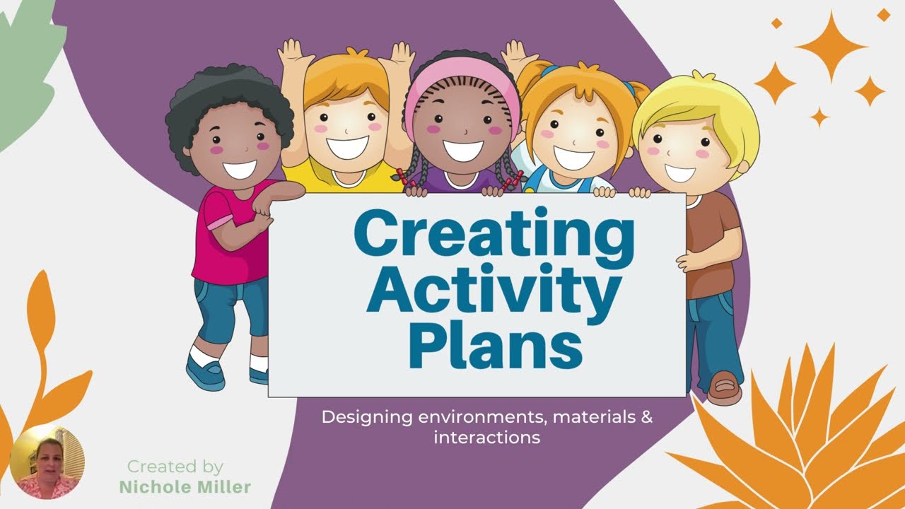 Creating Activity Plans