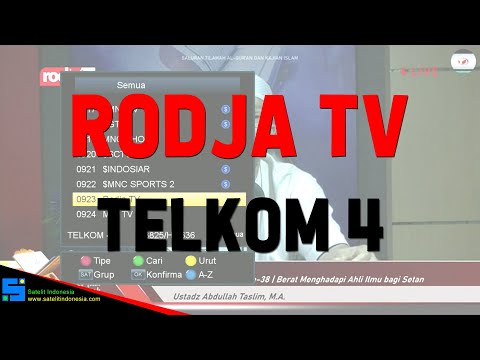 Frekuensi Rodja TV Terbaru Pindah Satelit Telkom 4