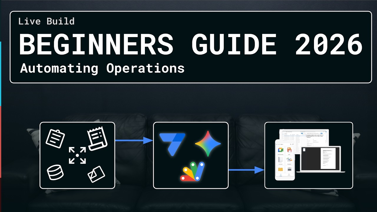 Live Build: Automating Operations (Apps Script, AppSheet, & Gemini) | Beginner's Guide 2026