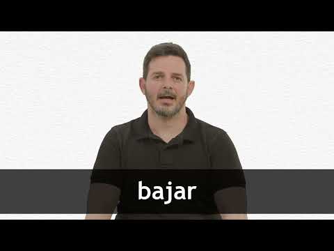 English Translation of “BAJAR” | Collins Spanish-English Dictionary