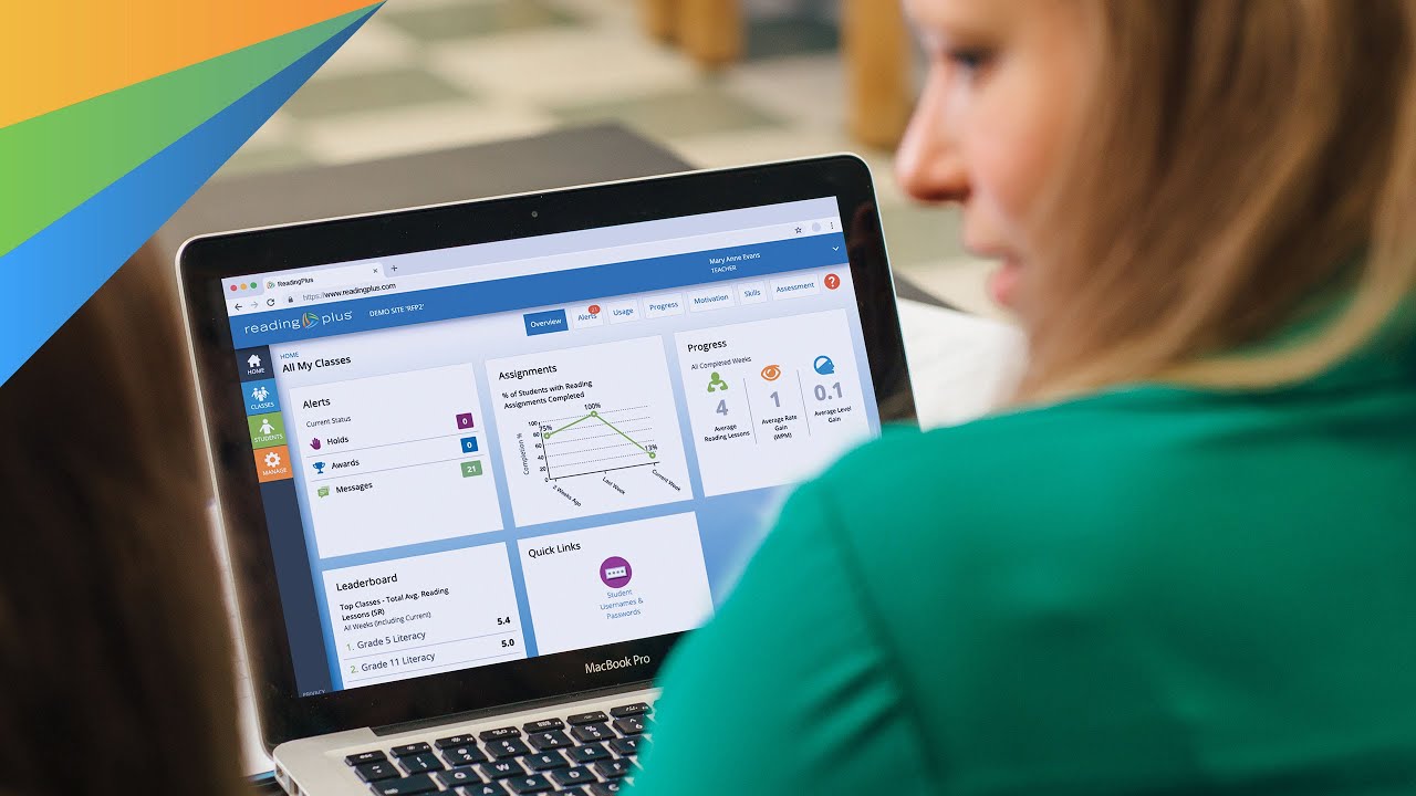 Reading Plus Instructional Components