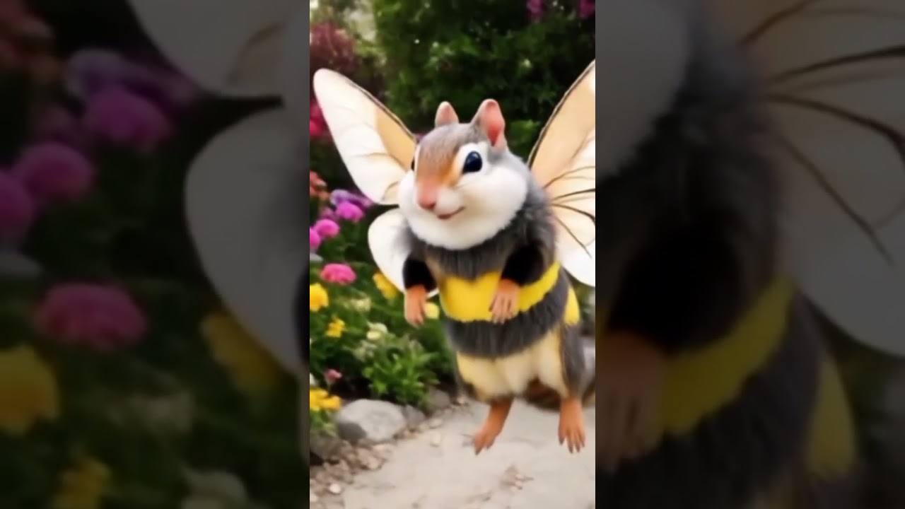 Unbelievable! Flying Squirrel Soars Like a Bird 🐿️✈️#beautiful #animals #squirrel #fly#
