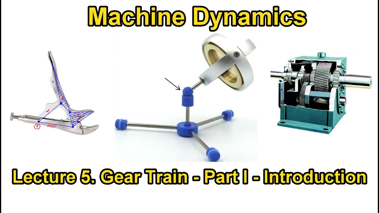 Lecture 5  Gear Train   Part I   Introduction
