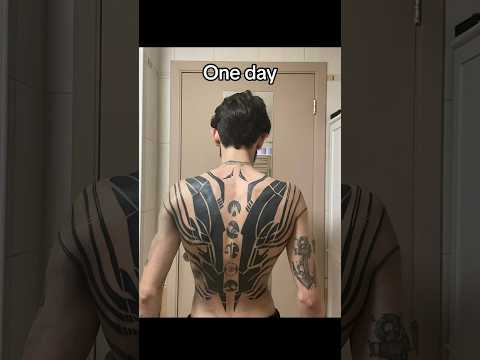 BACK TATTOO #tattoo #backtattoo #divergent #insurgent #four #fourtattoo #divergent4 #tris #shorts