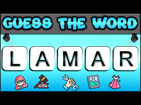 Scrambled Word Game #5 | 5 Letter words | Jumbled Words | Facts & Fun with Tez