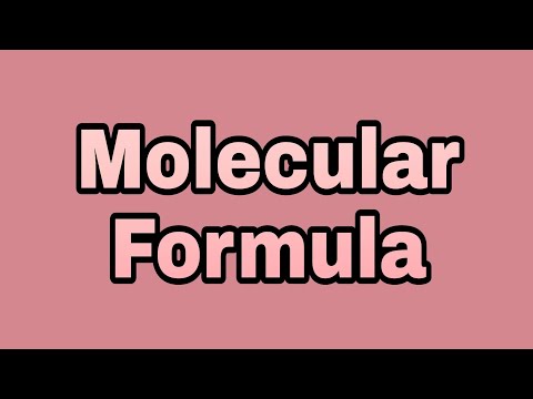 Molecular Formula #shorts