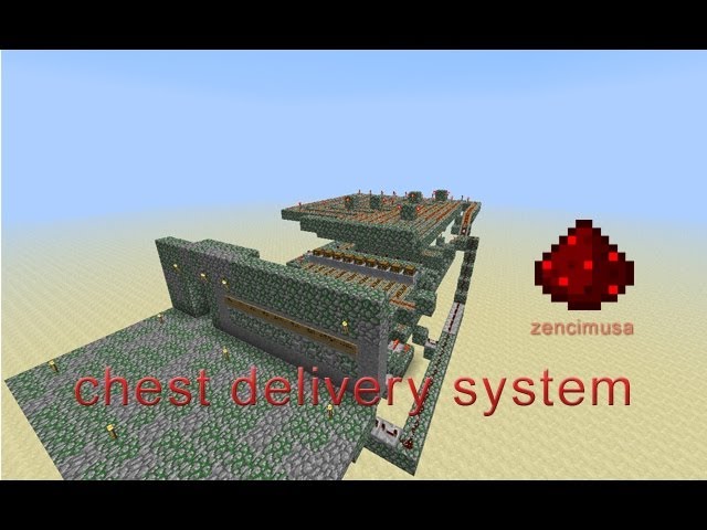 Chest Delivery System Minecraft Map
