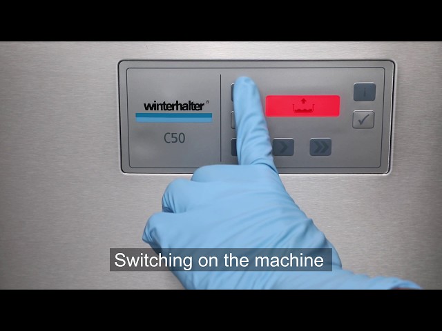 Commercial Dishwasher - Wintehalter Conveyor Dishwasher C50 Service ...
