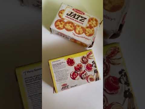 Discover tiny Jatz Crackers biscuit packet- “little shop style toy” from the 1980’s