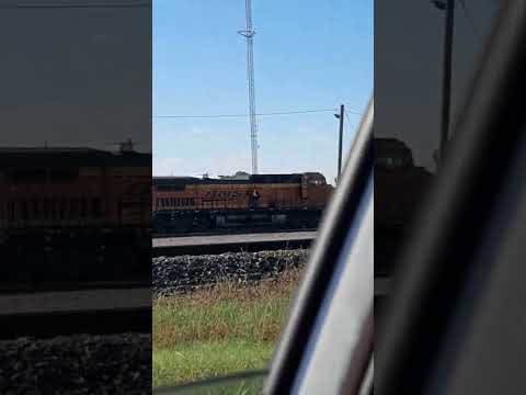 BNSF Train In The Yard Ft 610.