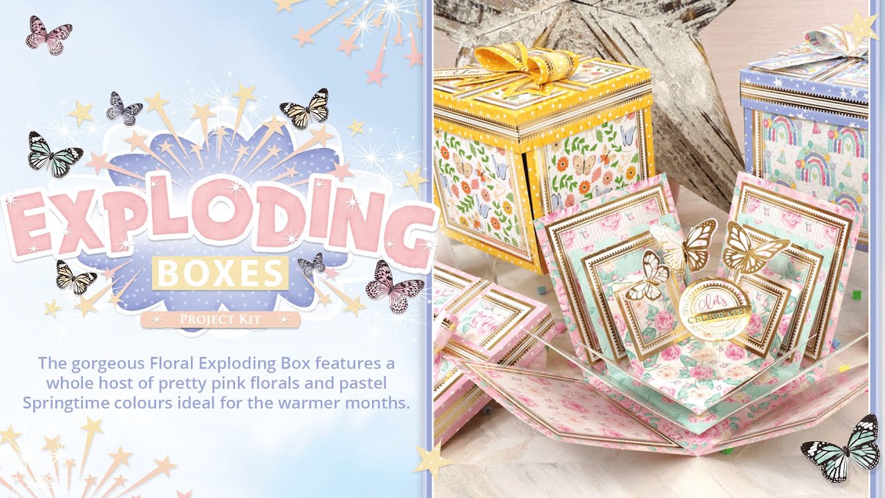 Live Launch -  Exploding Boxes!