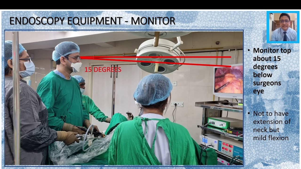 Ergonomics in laparoscopy- reducing surgeon strain