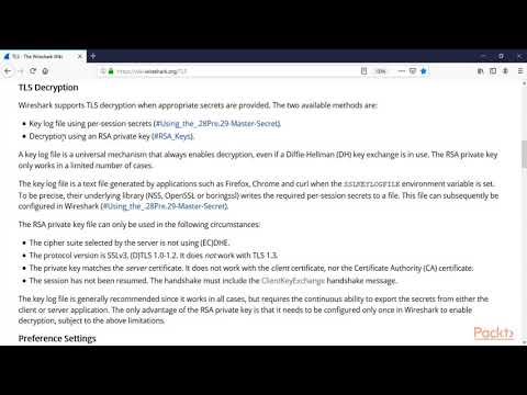 Learn Hands On Packet Analysis Overview of SSL TLS | packtpub com - Mind Luster