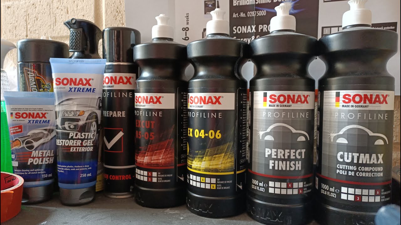 SONAX: The CLEANEST Polishing System!!!