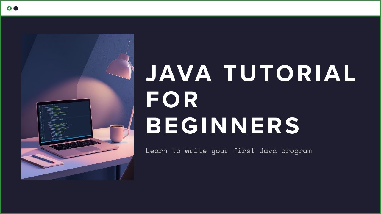Java Tutorial for Beginners | Class : 01 : Write Your First Java Program