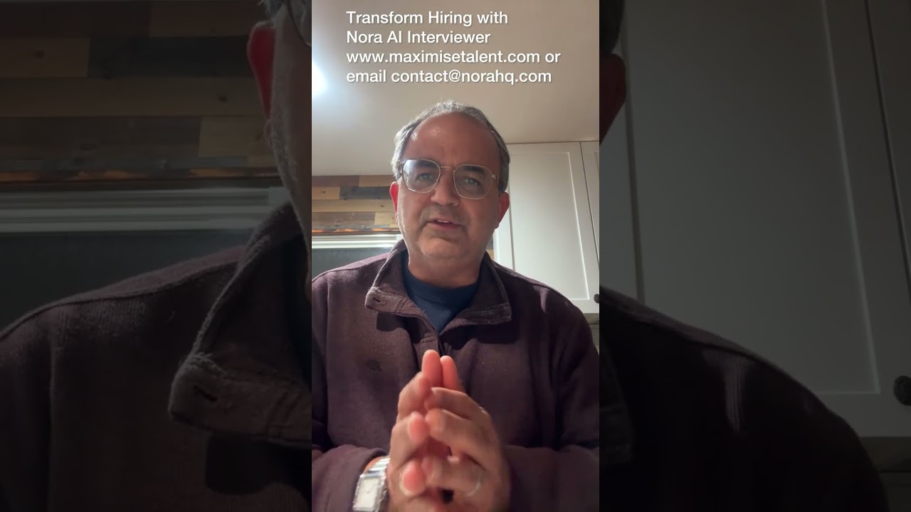 Transform hiring with Nora AI Interviewer